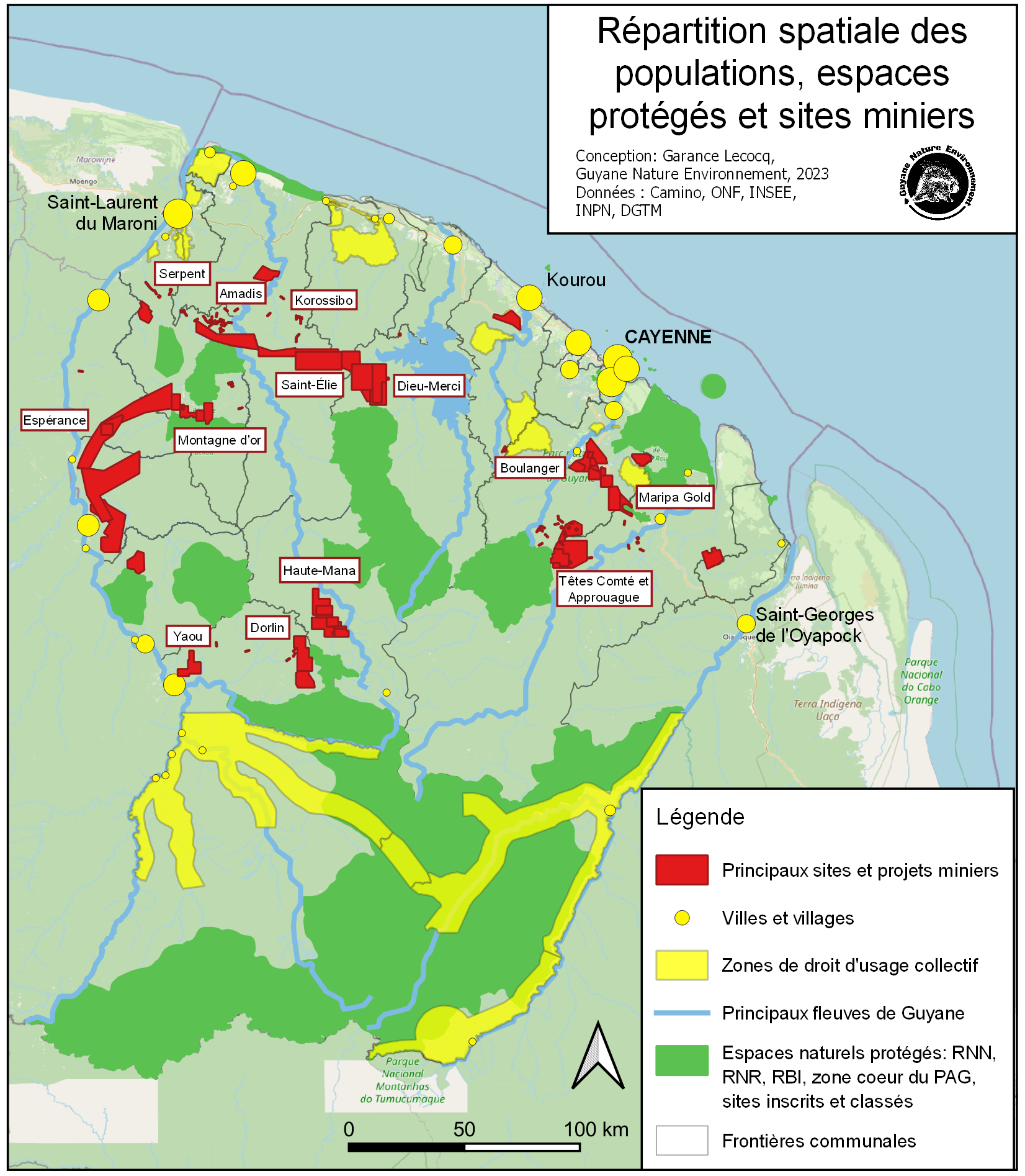 La mine en Guyane - Guyane Nature Environnement